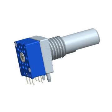 Quality Dual Unit 18mm Shaft Absolute Rotary Encoder For Car Audio Equipment for sale