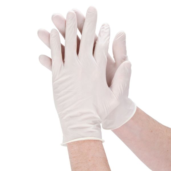 Quality 9 Inch Powder Free Disposable Vinyl Gloves For Foodservice for sale