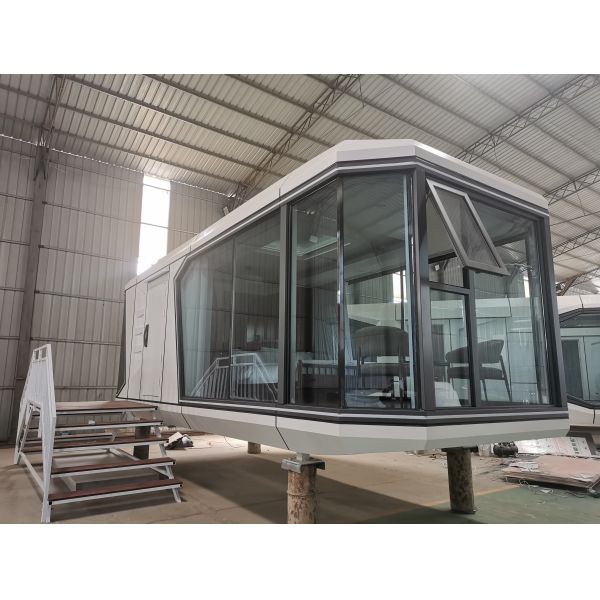Quality Apple Cabin Prefab House Light Steel Frame Container for Hotels for sale