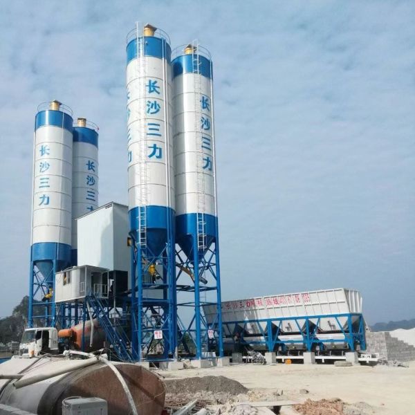 Quality Totally Automatic Concrete Batching Plant Concrete Batching Plant Stationary Batching Plant for sale