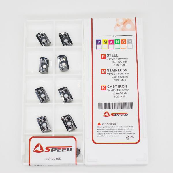 Quality CNC Apkt1604 Carbide Inserts , Polished Insert For Aluminum for sale