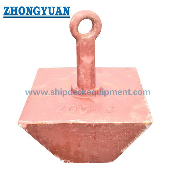 Quality Cast Steel Mooring Anchor | Permanent Mooring Anchor for Hard / Rocky Bottoms for sale