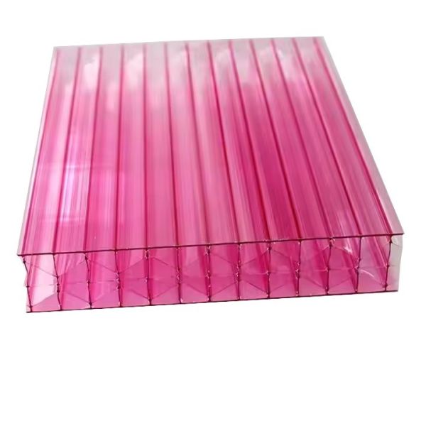 Quality UV Coated Multiwall Roofing Polycarbonate Sheet 30mm X Triple PC Hollow Sheet for sale