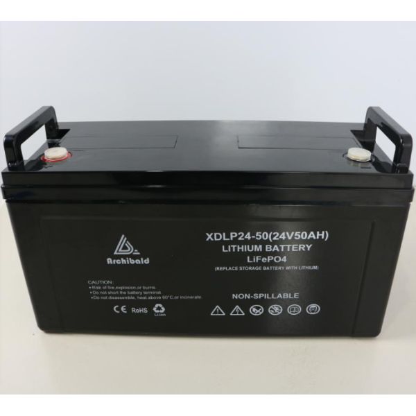 Quality Deep Cycle 24 Volt Lifepo4 Battery Pack 50AH 100AH 200AH 300AH For Solar System for sale