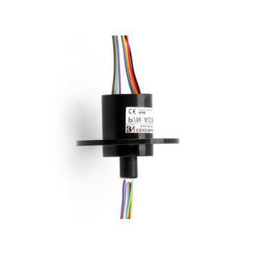Quality Continuous Transmission Micro Slip Ring Data Under 360° Unrestrained Rotation for sale