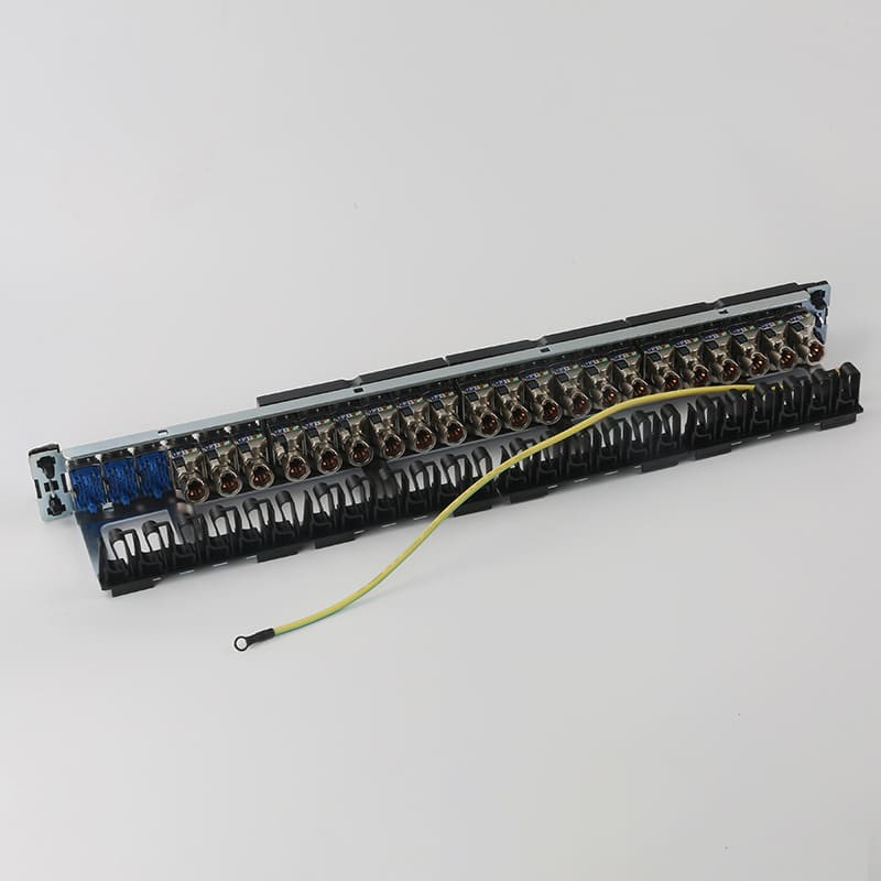 Quality UTP Network Patch Panel Integrated RJ45 1U 24 Port Patch Panel for sale