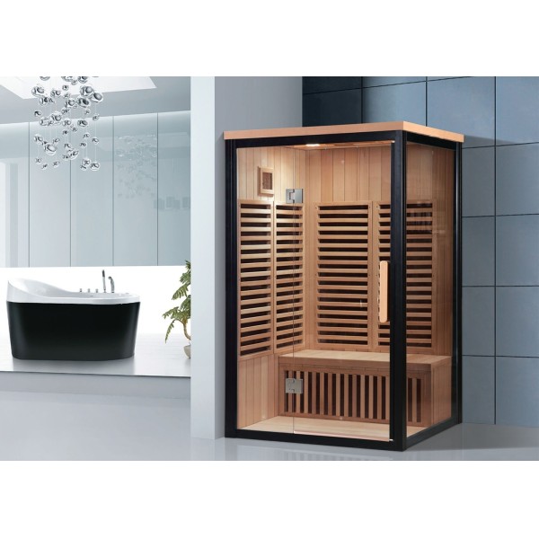 Quality Mini 2 People Infrared Sauna Room Supported By Customization for sale