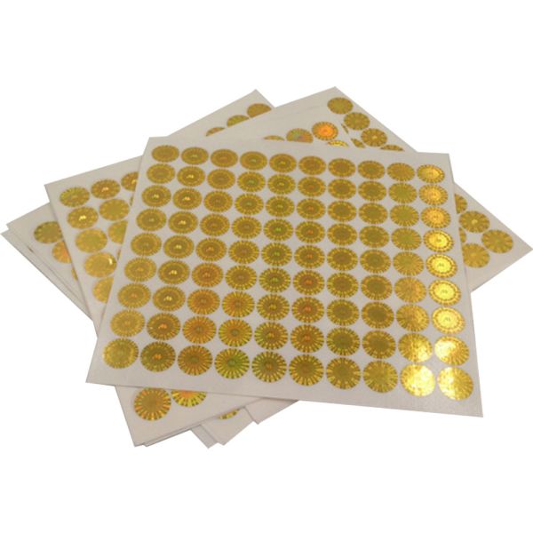 Quality CMYK Printing Security Hologram Stickers for sale