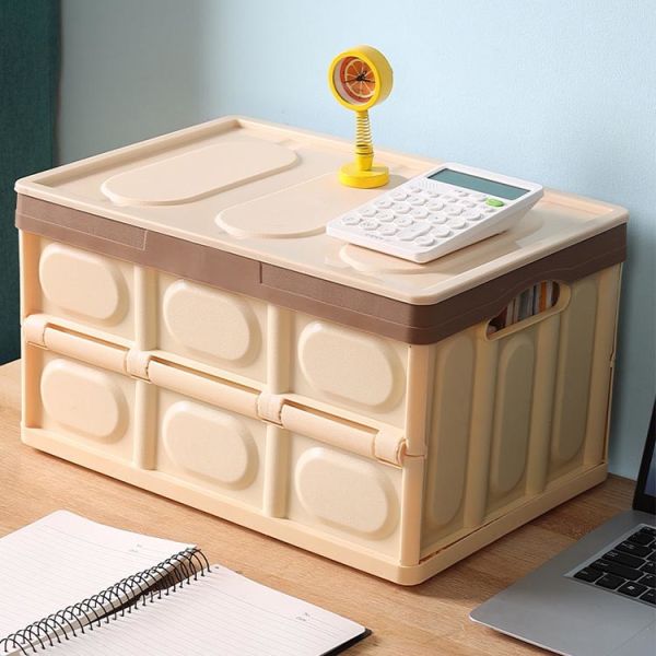 Quality Thickened PP Plastic Collapsible Stackable Storage Bins Dustproof Reusable for sale