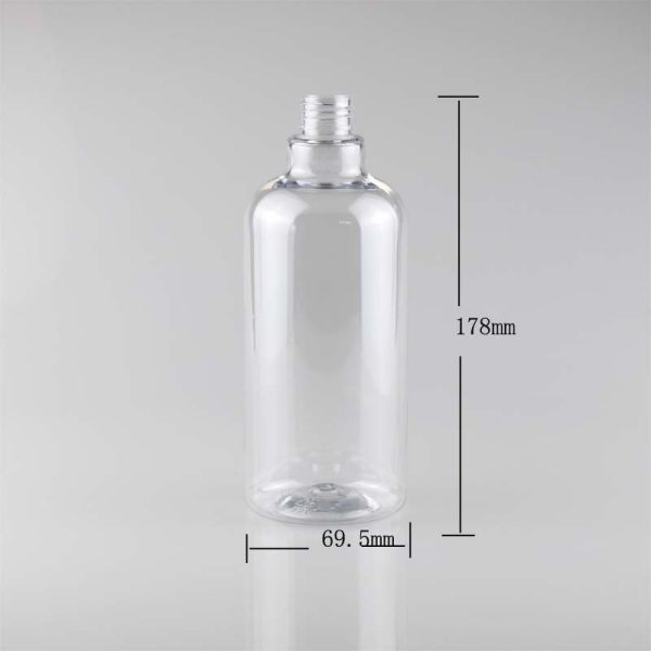 Quality Spiral Plastic Cosmetic Tubes Round Long Neck 500ML for sale