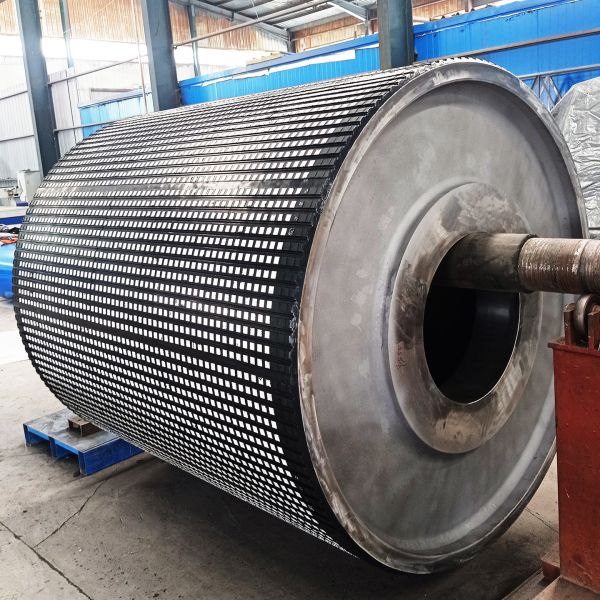 Quality 12mm 15mm Conveyor Drum Pulley Ceramic Lagging for sale