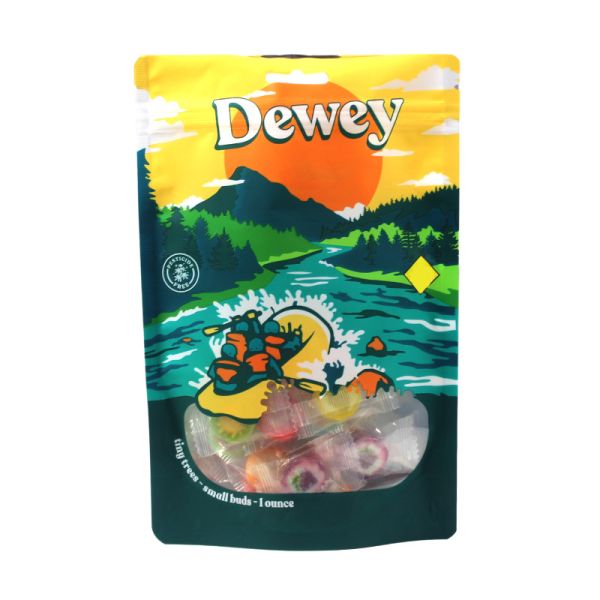 Quality Custom Printed Biodegradable Tea Bags Aluminum Foil Mylar Bag With Window for sale