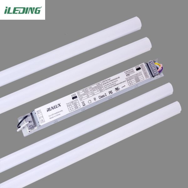 Quality 1kg IP65 Led Magnetic Linear retrofit Kit Troffer Light Fixture for Commercial Office for sale