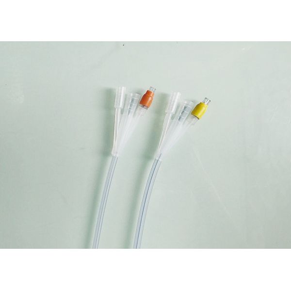 Quality Silicone Urinary 3 Way Foley Catheter Medical Supplies CE / ISO Approved for sale