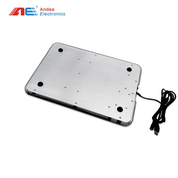 Quality Active Long Distance UHF Desktop RFID Reader Acrylic And Aluminium Alloy Housing for sale