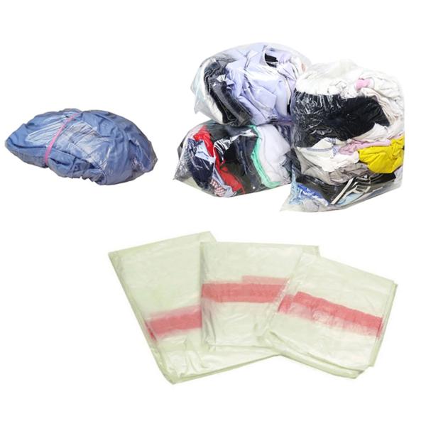 Quality 25 Micron Transparent Plastic Water Soluble Laundry Bags for sale