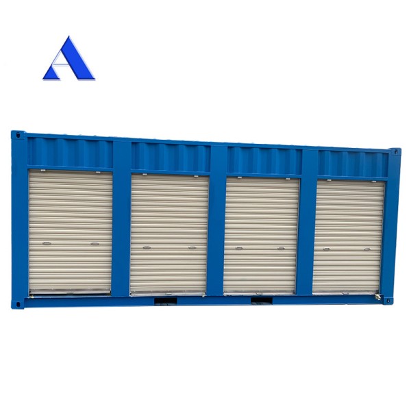Quality 20 Feet Length Roller Shutter Door Self Storage Shipping Container 20ft for sale
