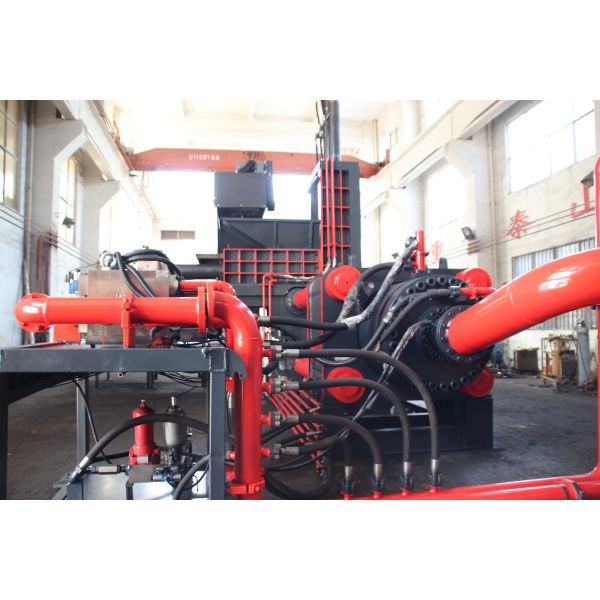 Quality 150mm Diameter Steel Briquette Machine With PLC Control High-Efficiency Scrap for sale