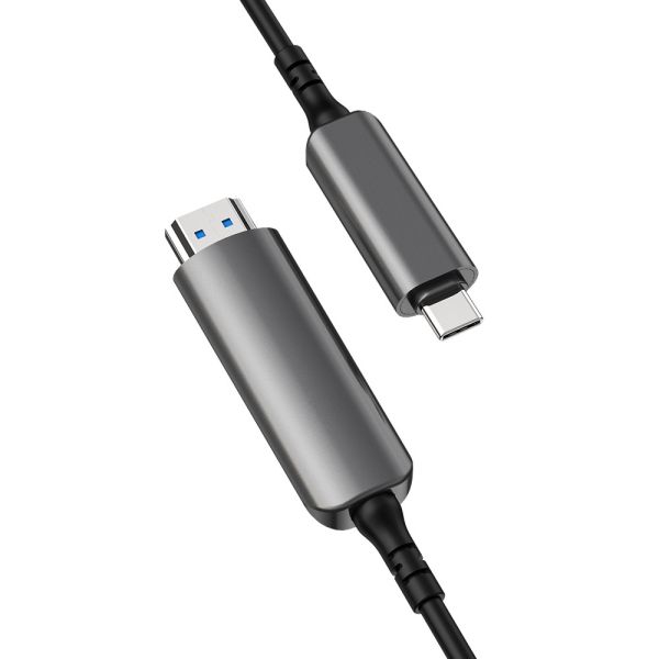 Quality Fiber Cable USB TYPE C TO HDMI for sale