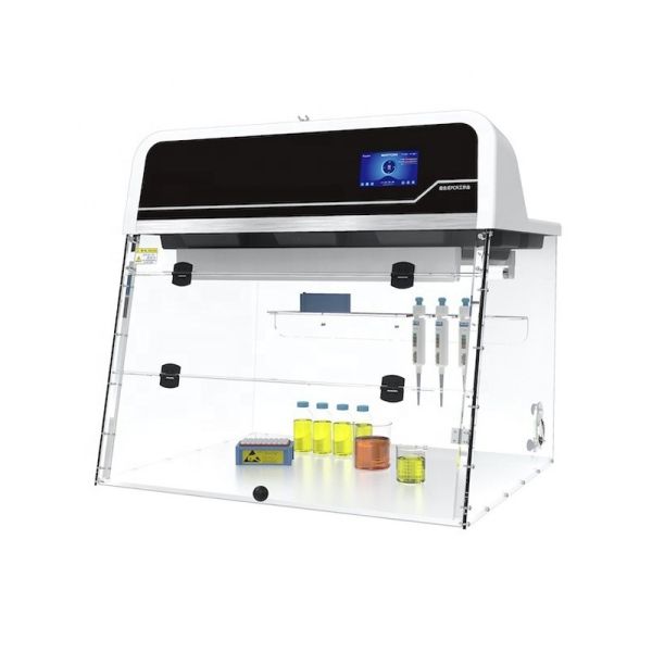 Quality 360 Degree Visibility Clean Workstation for Sample Preparation in PCR Laboratori for sale