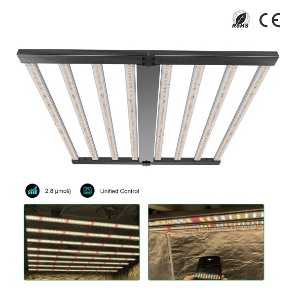 Quality Indoor Hydroponics LED Grow Lights Max.PPF 1872umol/S for sale