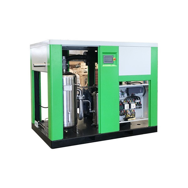 Quality Noiseless Air Oil Free Screw Compressor Electric Drive PM VSD For Food Medical Industry for sale