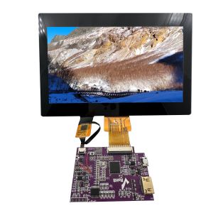 Quality 7 Inch 1024*600 IPS HDMI TFT Display 40 Pin 300 Nit OEM ODM for sale