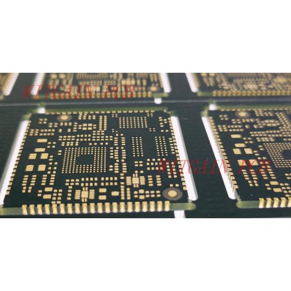 Quality Black Multi Layer Circuit Board / FR4 TG170 Gps Tracker Circuit Board for sale
