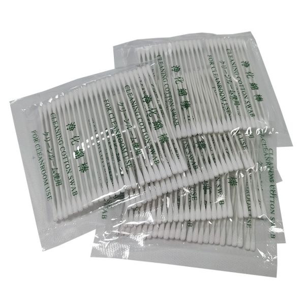 Quality Double Tip Lint Free Clean Room Cotton Swabs Disposable Industrial for sale