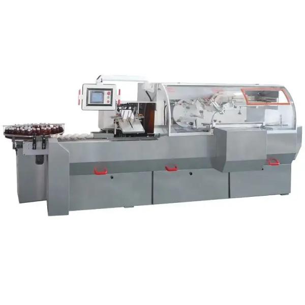 Quality Photoelectric Sensor Automatic Cartoning Packaging Machine 220V Electric 55boxes for sale