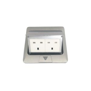 Quality Mideast Softly Or Normally Double Floor Socket With 2 Ways British Socket for sale