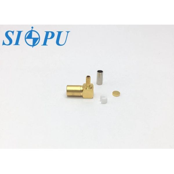 Quality SMB Female RF Coaxial Connector – Right-Angle, Compatible with RG316/U Cable for sale