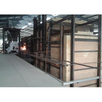 Quality Container Glass Heavy Oil ISO45001 Cross Fired Furnace for sale