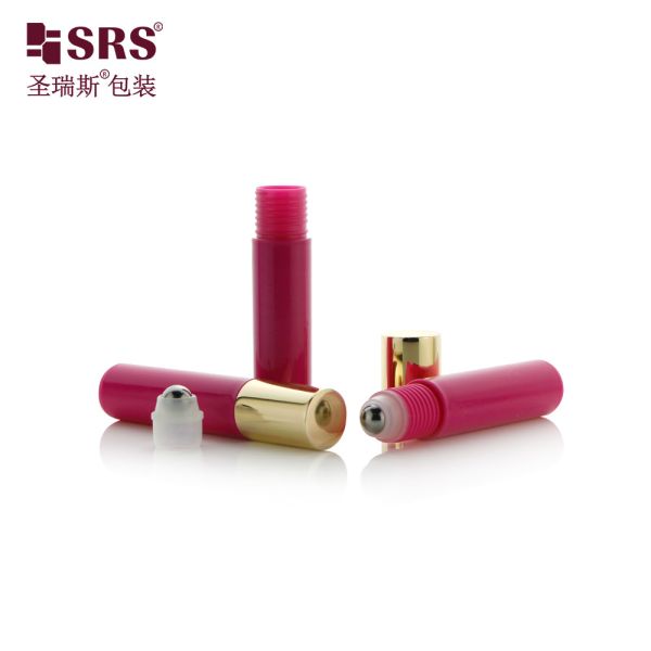 Quality Recycled Plastic Injection Customization Color Red Eye Serum Massage Roll On PP for sale