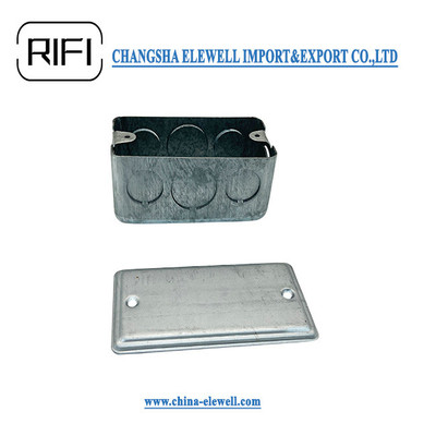 Quality Deep Conduit Extension Galvanized Steel Metal Socket Box for sale