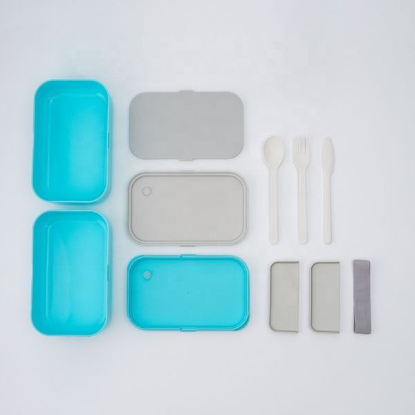 Quality Food Container Feature Microwavable 2-Layer 1000-2000 ml Lunchbox for Adults and for sale