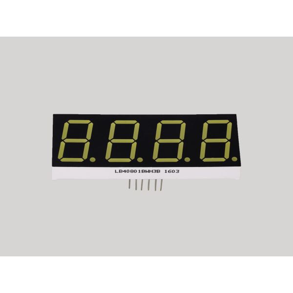 Quality Ultra White 4 Digit 7segment LED Display Clock Display Anode Cathode For Digital for sale