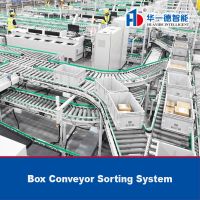 Quality Carton Box Conveyor Sorting System Flexible Gravity Roller Conveyor System for sale