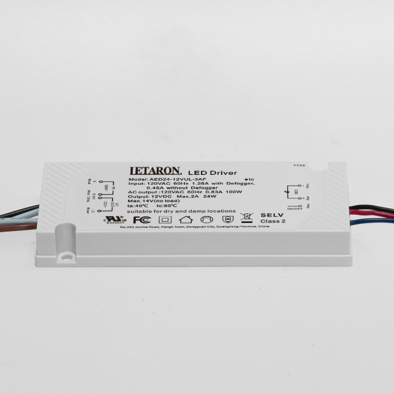 Neptune Series 24W LED Driver connection details