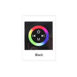Quality 86 Type LED Strip Dimmer Controller With Full Touch Glass Panel for sale