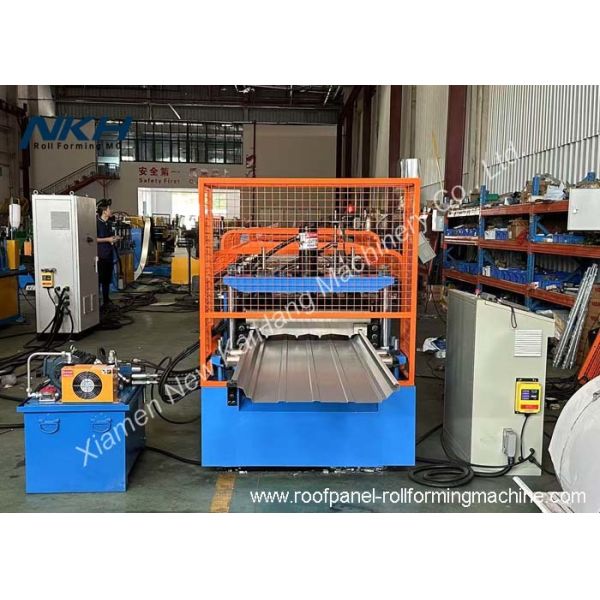 Quality Standing Seam Roof Panel Roll Forming Machine for GI Galaluminium Sheets for sale