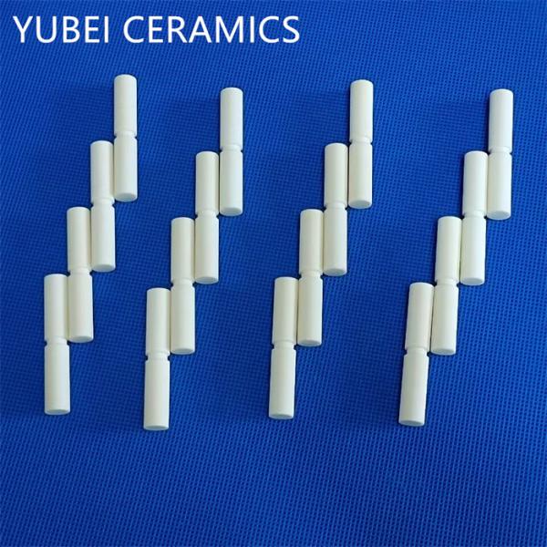 Quality 2400MPa Dry Pressing Industrial Ceramic Rod , Alumina Ceramic Shaft for sale