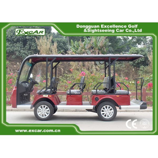 Quality 11 Seats Electric Sightseeing Bus 4 Wheel Electric Shuttle Car for sale