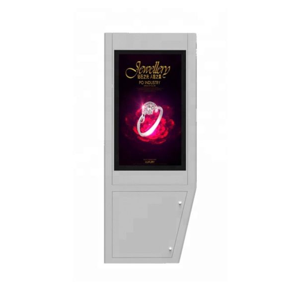Quality OEM/ODM large outdoor advertising LCD TV booth digital signage booth for sale