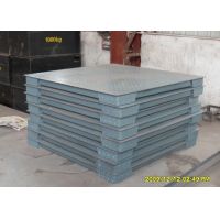 Quality Carbon Steel Electronic Platform Floor Scales Rechargeable Battery 6V/4Ah 1 Ton for sale