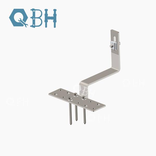 Quality ISO9001 Photovoltaic Roof Hook For Curfed Roof Tile for sale