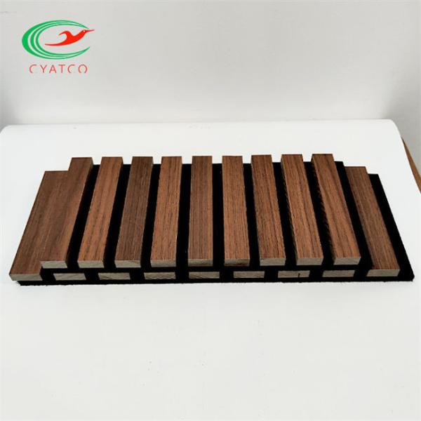 Quality Ceiling Laminated Sound Acoustic Panel Multipurpose Wood Veneer for sale