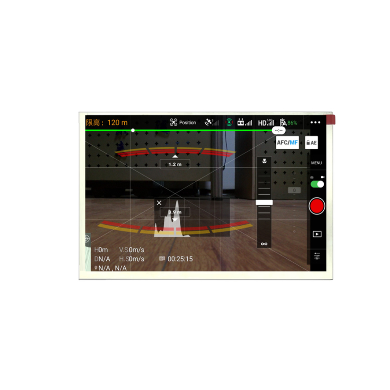 Quality 8-inch WUXGA (1920x1200) High-Brightness 1200nits TFT LCD Display with LVDS for sale