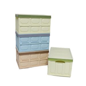 Quality Folding Odorless Collapsible Storage Bins With Lid PP Plastic Weight 1.9kg for sale