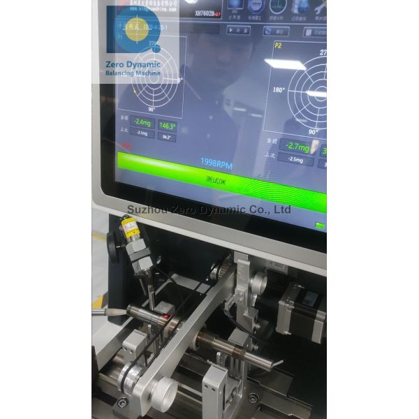 Quality Soft Bearing Rotor Balancing Machine High Precision Belt Drive Rotor Balancer for sale